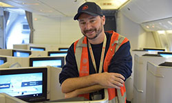 Meet Jeff, Lead Cabin Service Cleaning Attendant and Trainer, recently ...